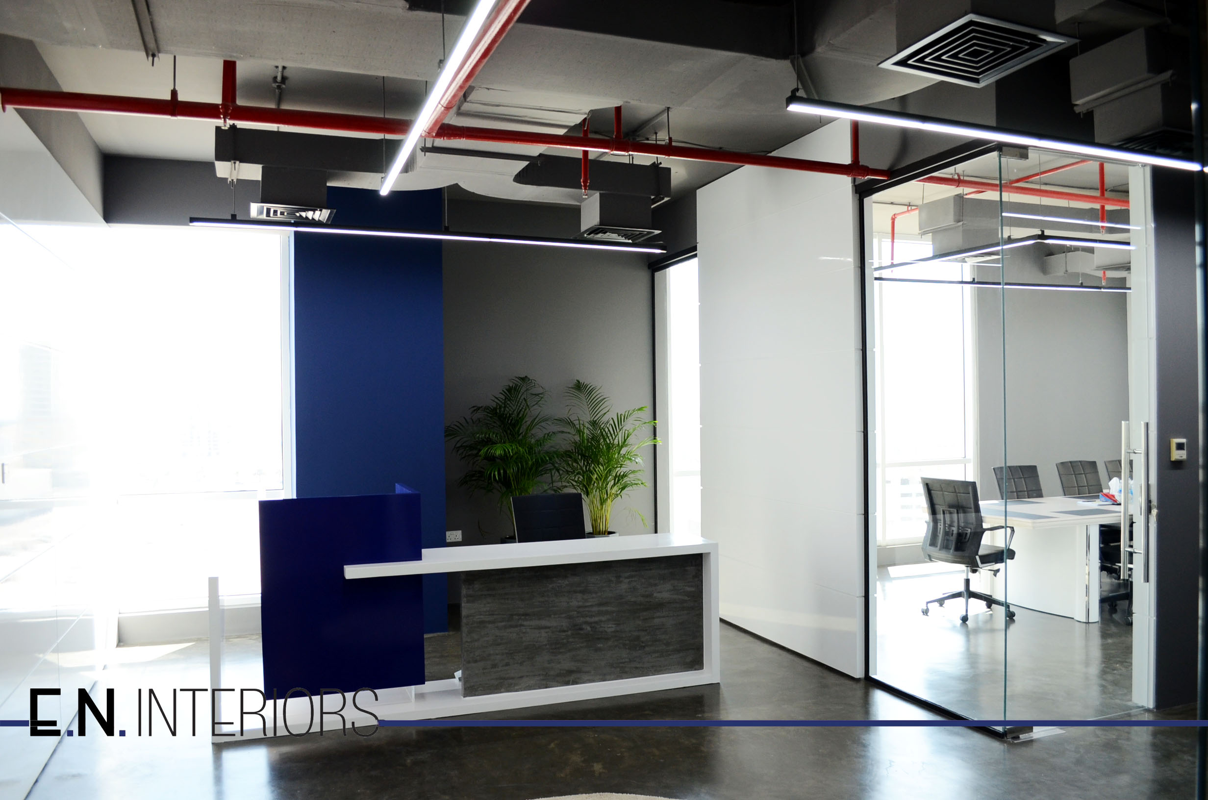 Workshop Office in Bahrain - E.N.Interiors