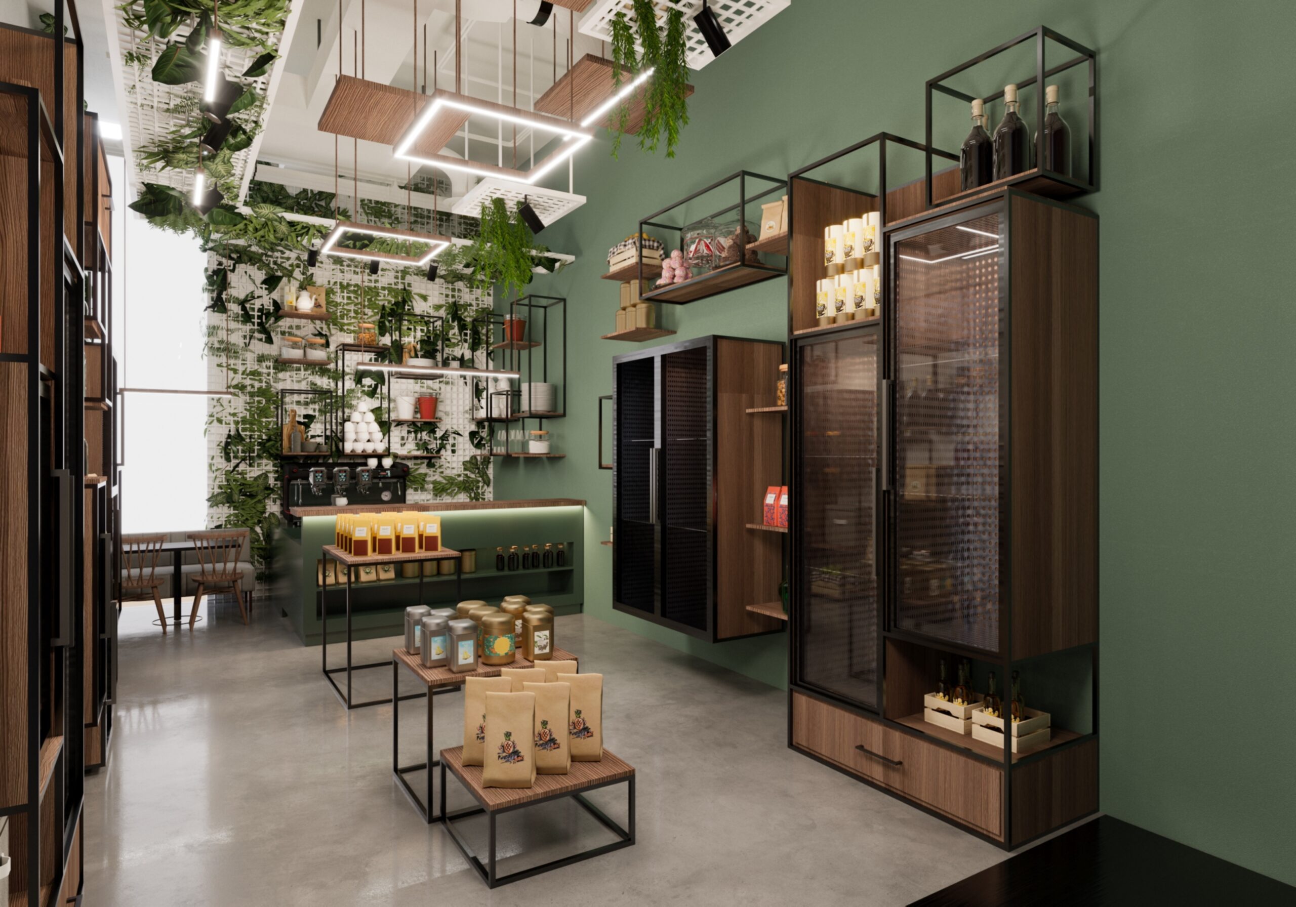 Foodify Shop in Saar Mall - E.N.Interiors